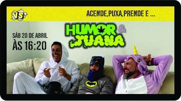 HUMOR E JUANA - SHOW ESPECIAL 16H20 - DIA 20/04 em São Paulo - Sympla