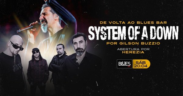 SYSTEM OF A DOWN TRIBUTE em Campo Grande - Sympla