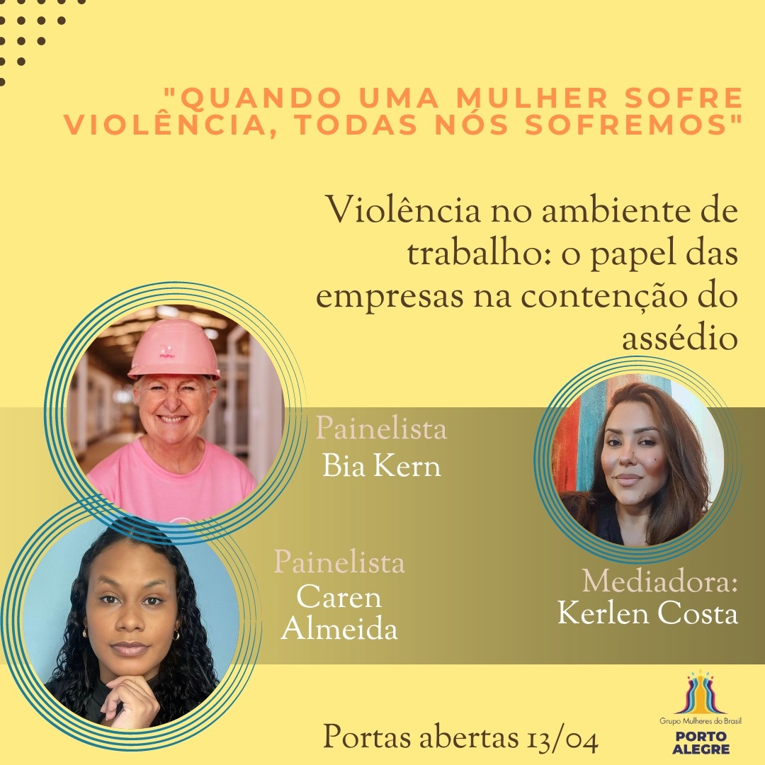 Portas Abertas - Quando uma mulher sofre violência, todas nós sofremos ...