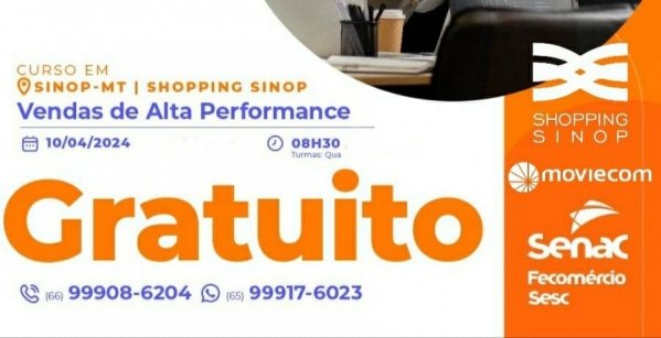 VENDAS DE ALTA PERFORMANCE em Sinop - Sympla