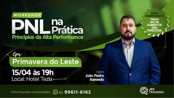 Workshop PNL na Prática em Primavera do Leste - Sympla