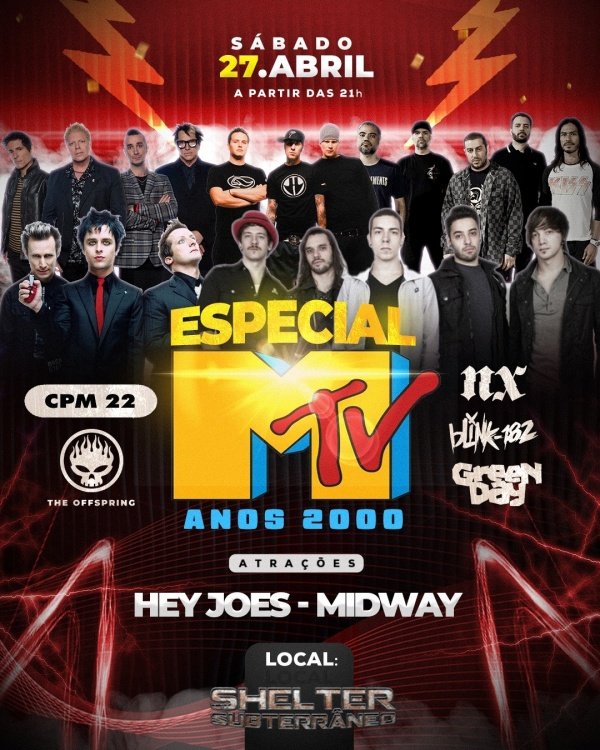 Especial MTV Anos 2000 em Porto Velho - Sympla
