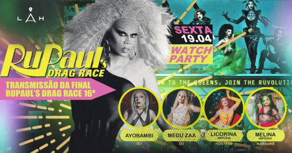 TRANSMISSÃO DA FINAL - RuPaul's Drag Race S16 em Brasília - Sympla TRANSMISSÃO DA FINAL - RuPaul's Drag Race S16 em Brasília - Sympla