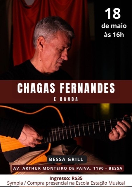 Show Chagas Fernandes e Banda em João Pessoa - Sympla