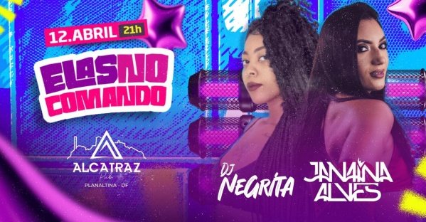 ELAS NO COMANDO em Brasília - Sympla