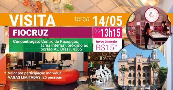 VISITA ao Museu da Vida Fiocruz em Rio de Janeiro - Sympla