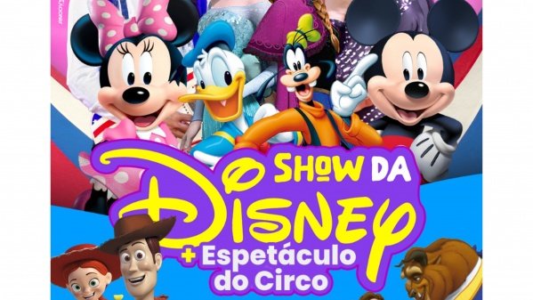 Domingo(último dia) Show Disney+espetáculo do circo em Pirenópolis - Sympla