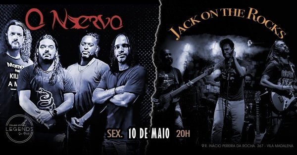 Bandas: Jack on the Rocks & O Nervo - Trazendo o melhor do ROCK ...