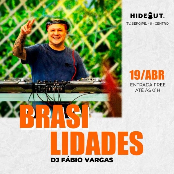 BRASILIDADES COM DJ FABIO VARGAS em Joinville - Sympla