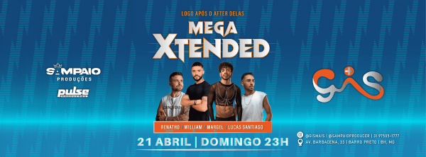 MEGA EXTENDED em Belo Horizonte - Sympla