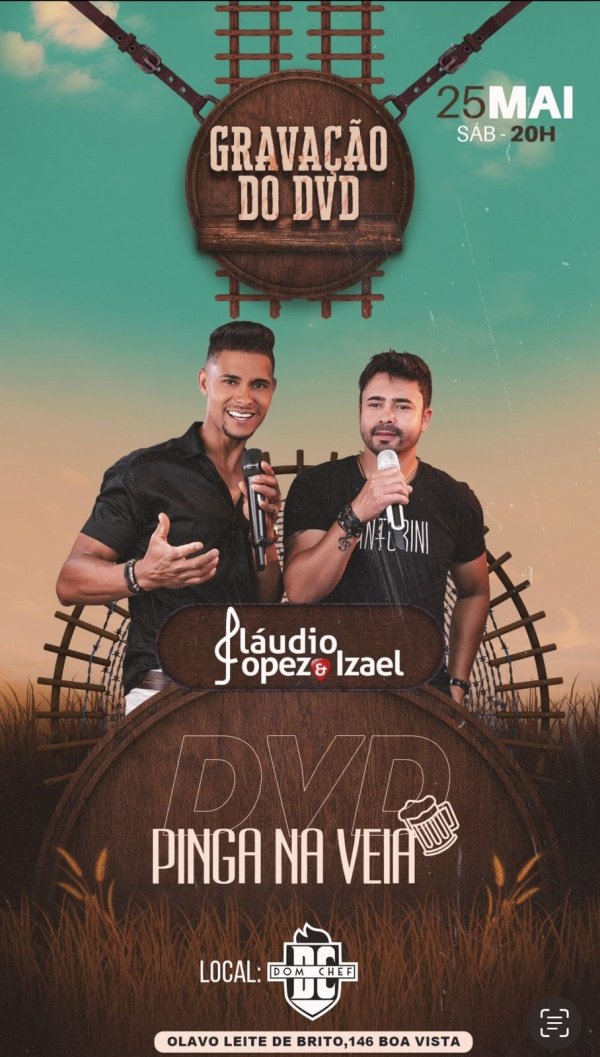 Gravação DVD pinga na veia em Nova Serrana - Sympla