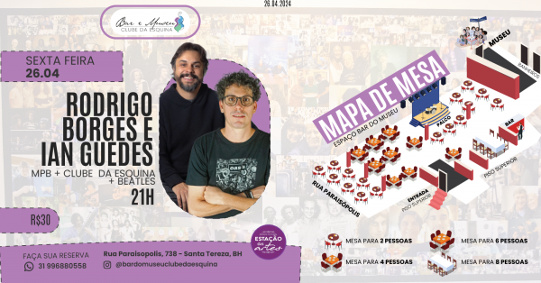 Show Rodrigo Borges e Ian Guedes em Belo Horizonte - Sympla