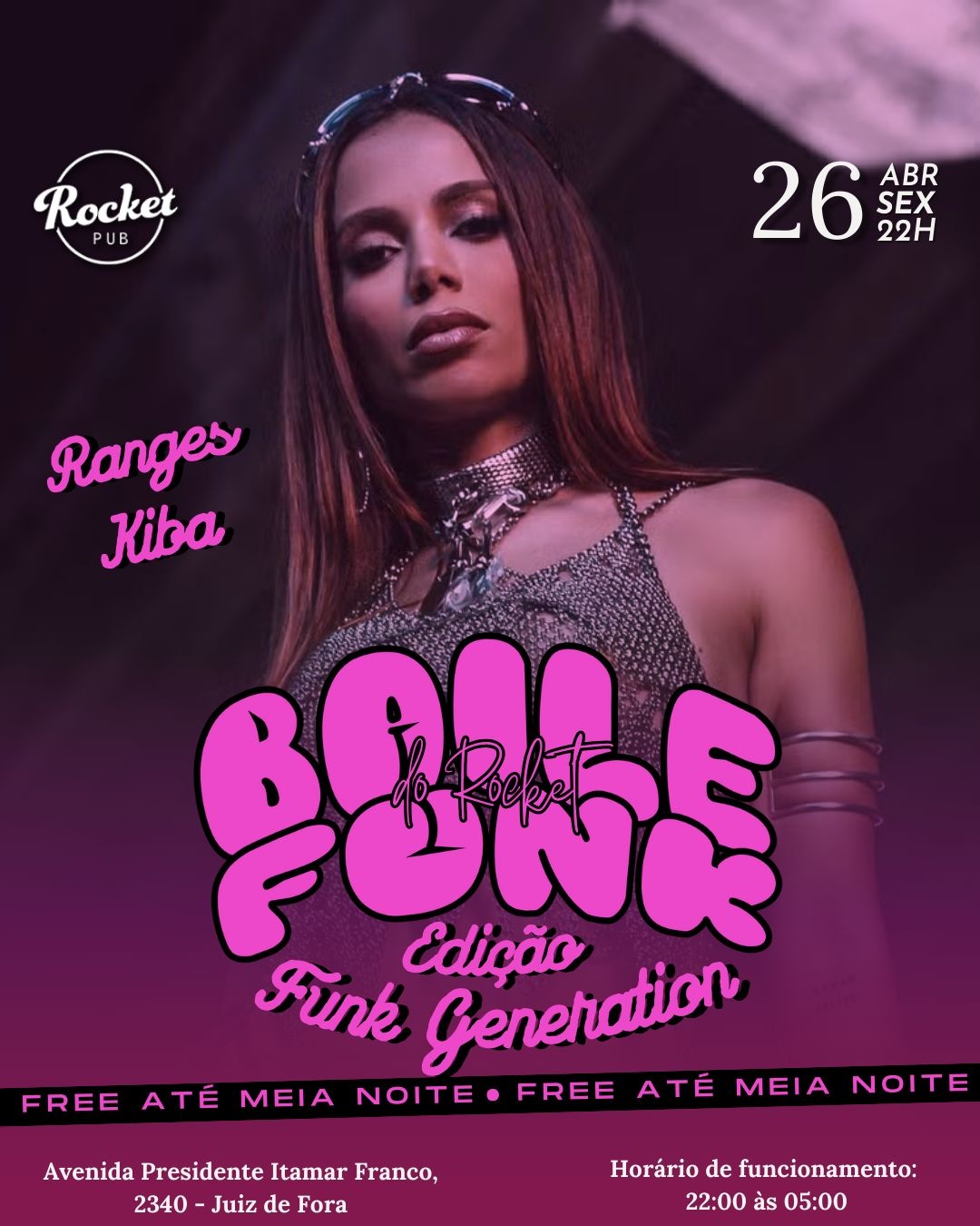 BAILE FUNK DO ROCKET - EDIÇÃO FUNK GENERATION - 26/04/24 em Juiz de ...