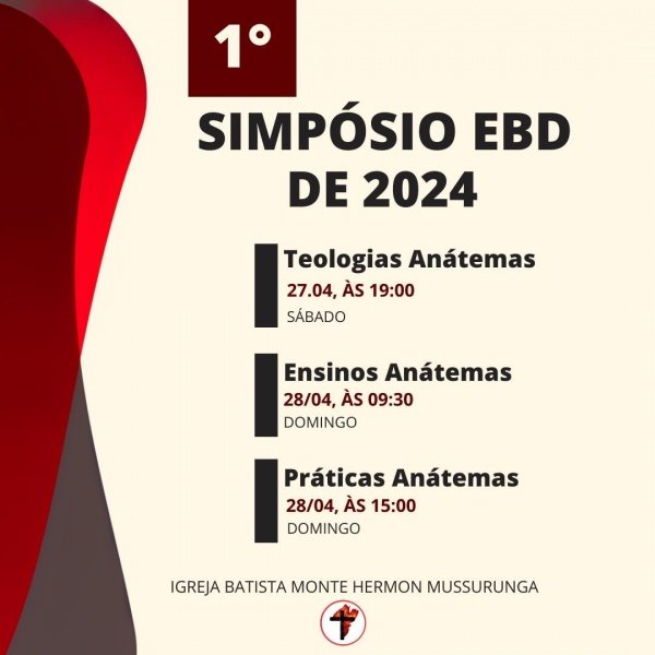 1 Simpósio Ebd 2024 Em Salvador Sympla