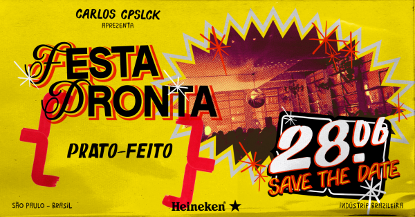 FESTA PRONTA by CAPSLOCK @ EPHIGENIA em São Paulo - Sympla