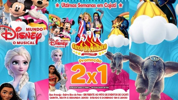 Circo Di Mônaco Sex 26 04 ás 20 30 Em Cajati Sympla