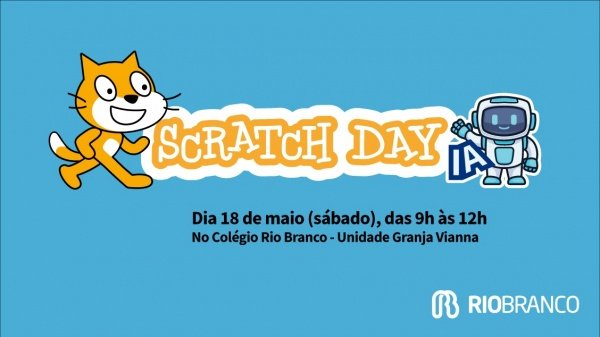 Scratch Day do Rio Branco - GV - 2024 em Cotia - Sympla