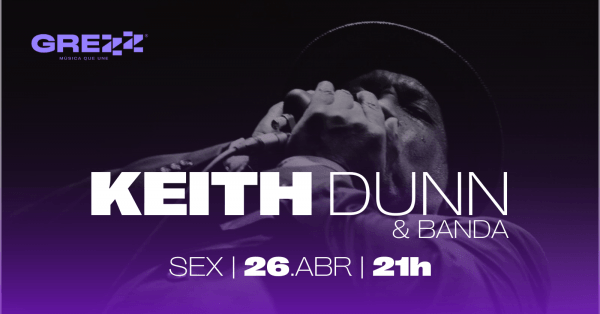 KEITH DUNN & banda em Porto Alegre - Sympla