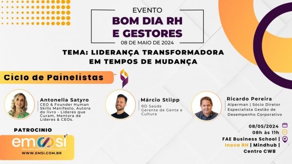 Bom dia RH e Gestores em Curitiba - Sympla