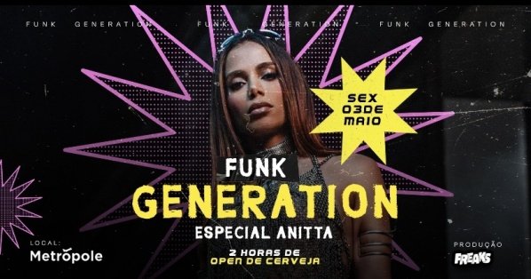 Freaks! Especial Anitta Funk Generation em RECIFE - Sympla