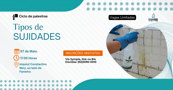 Treinamento Tipos de Sujidades em Manaus - Sympla