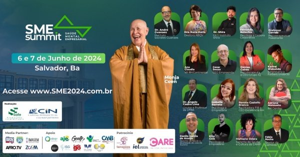 SME Summit 2024 - Saúde Mental Empresarial em Salvador - Sympla