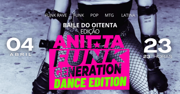 FUNK GENERATION DANCE EDITION- Baile Do Oitenta em Belo Horizonte - Sympla
