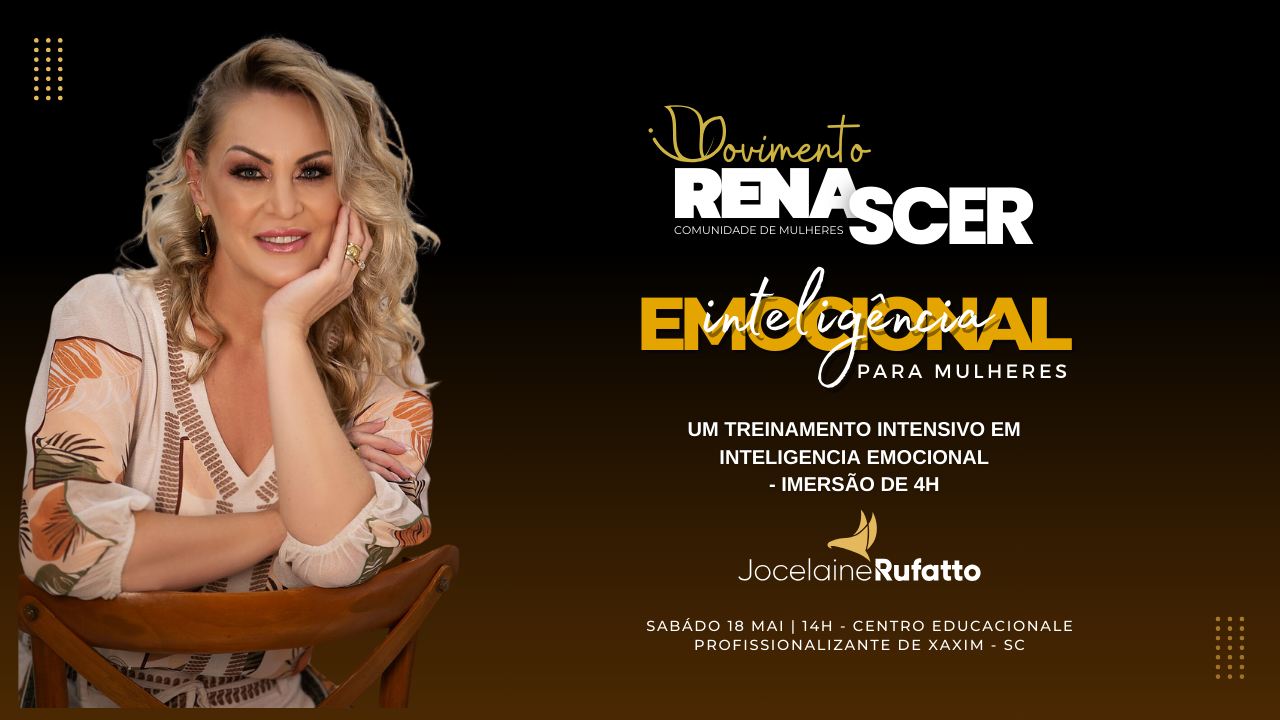 Workshop Intensivo em Inteligência Emocional para Mulheres em Xaxim - Sympla