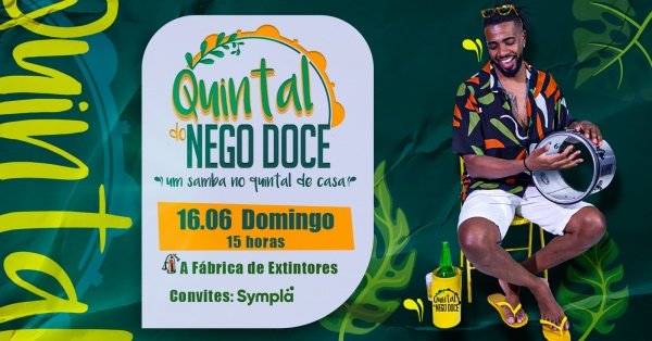 Quintal do Nego Doce em Ribeirão Preto - Sympla