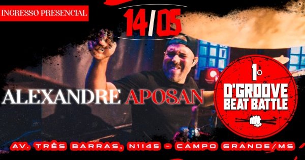 1º Concurso D'Groove Beat Battle (Presencial) em Campo Grande - Sympla