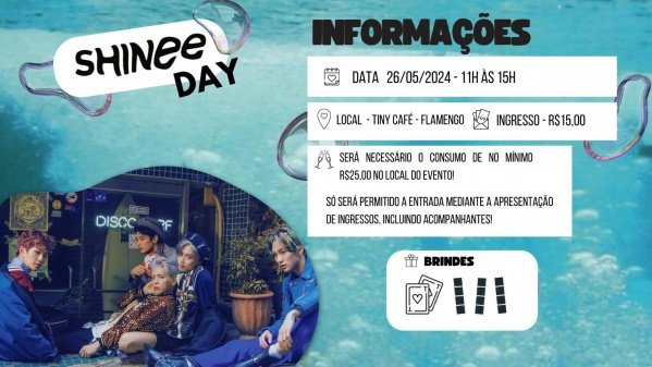 SHINee DAY RJ em Rio de Janeiro - Sympla