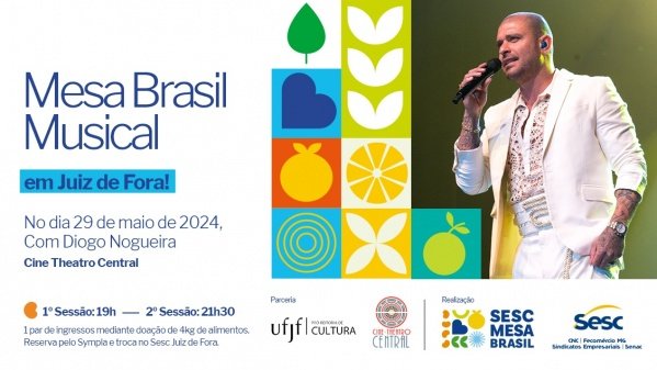 MESA BRASIL MUSICAL - DIOGO NOGUEIRA EM JUIZ DE FORA em Juiz de Fora ...