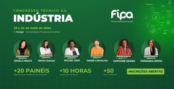 XVI Feira da Indústria do Pará (FIPA) 2024 em Belém - Sympla