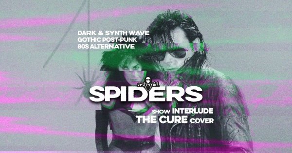 23h SPIDERS dark & synth wave gothic post-punk 80s alternative em Sorocaba - Sympla