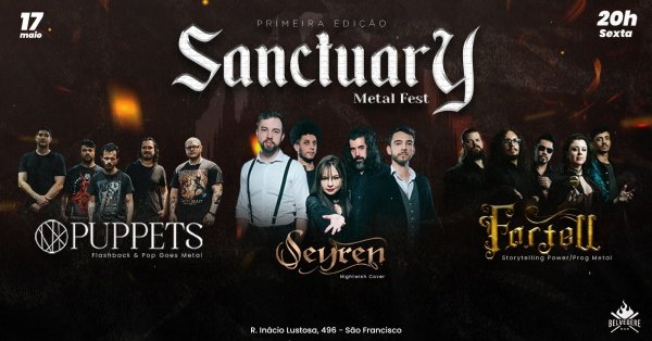 Sanctuary Metal Fest em Curitiba - Sympla