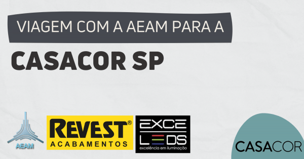 Viagem com a AEAM para a Casacor SP 2024 em São Paulo - Sympla