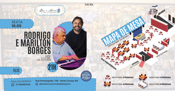 Show com Rodrigo e Marilton Borges em Belo Horizonte - Sympla