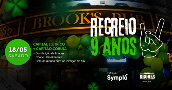 RECREIO 9 ANOS (18/05) - CAPITAL ELÉTRICO + CAPITÃO CORUJA em Rio de ...