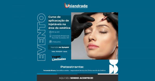 Curso de aplicação de injetáveis na área da estética em Curitiba - Sympla