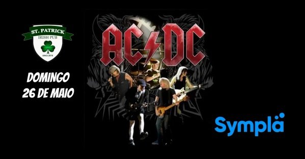 BACK IN HELL AC/DC COVER NO ST. PATRICK PUB TATUAPÉ em São Paulo - Sympla