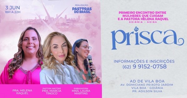 PRISCA em Goiânia - Sympla