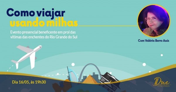 Como viajar usando milhas em Bauru - Sympla