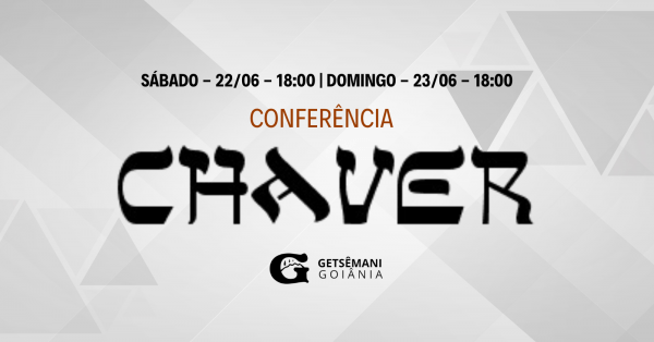 CONFERÊNCIA CHAVER em Belo Horizonte - Sympla