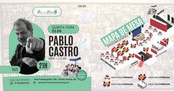 Show com Pablo Castro em Belo Horizonte - Sympla