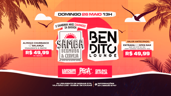 SAMBA BERMUDA E CERVEJA / CHURRASKADA A KILO + OPEN BAR em Duque de ...