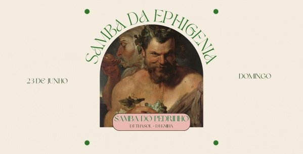 Samba da Ephigenia 23/6 - Entrada Gratuita em São Paulo - Sympla