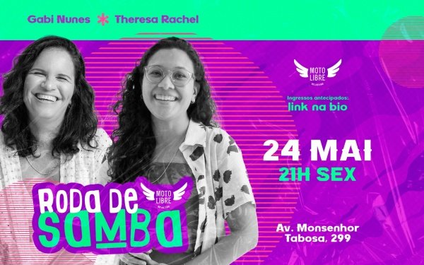 Roda de Samba ~ Gabi Nunes + Theresa Rachel em Fortaleza - Sympla