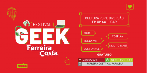 Festival Geek em Salvador - Sympla
