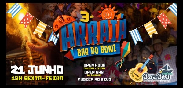 3° Arraiá Bar do Boni em Florianópolis - Sympla