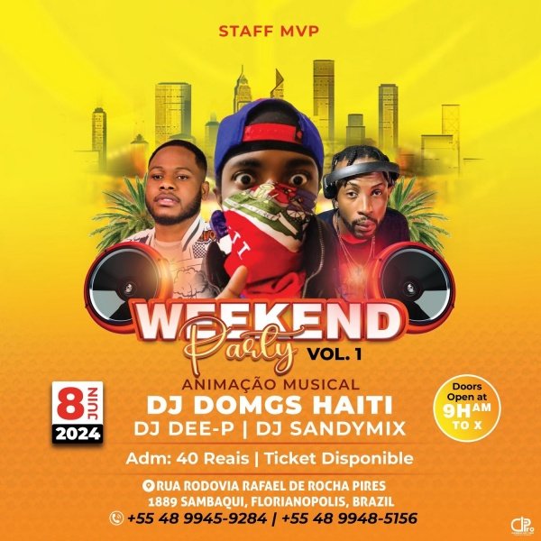 Week-End Party em Florianópolis - Sympla